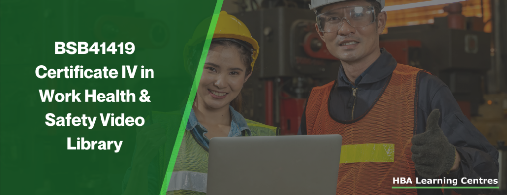 Explore Our New Video Library for BSB41419 Certificate IV